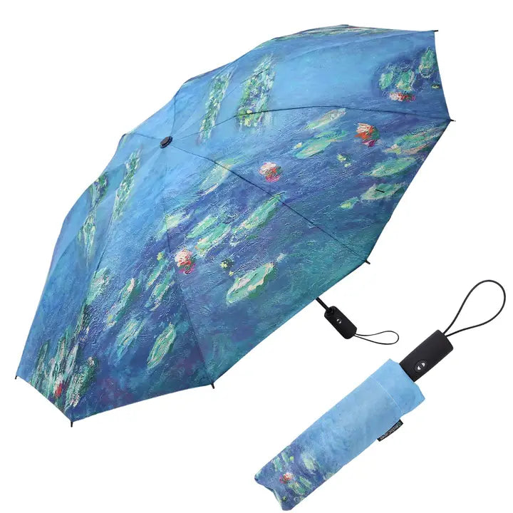 Monet Water Lilies Travel Umbrella – Nelson-Atkins Museum Store