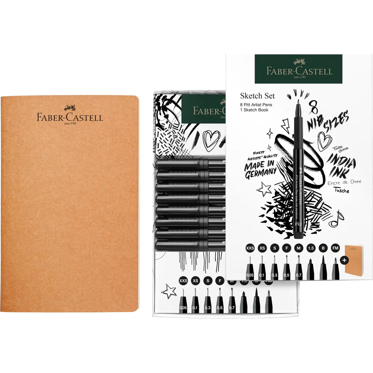 Pitt Artist Pen and Artist Sketchbook Gift Set – Nelson-Atkins Museum Store