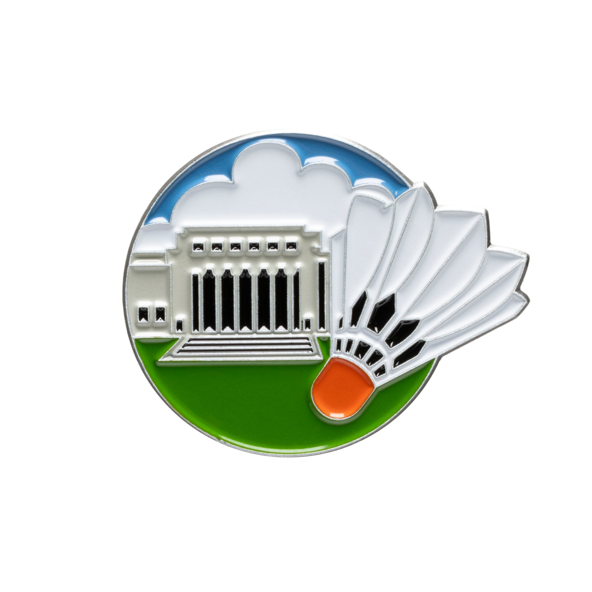 Nelson Shuttlecock Enamel Pin – Nelson-Atkins Museum Store