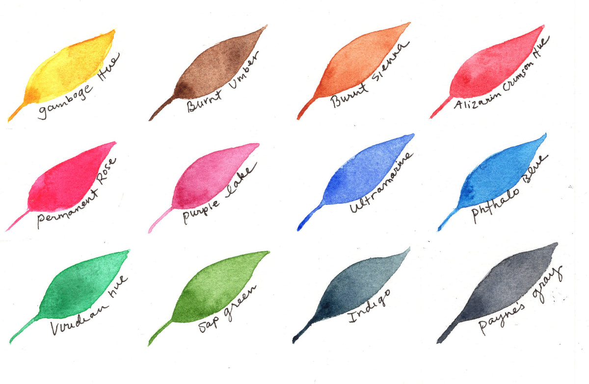 Niji Artist Watercolor Essential Set 12 colors – Nelson-Atkins Museum Store
