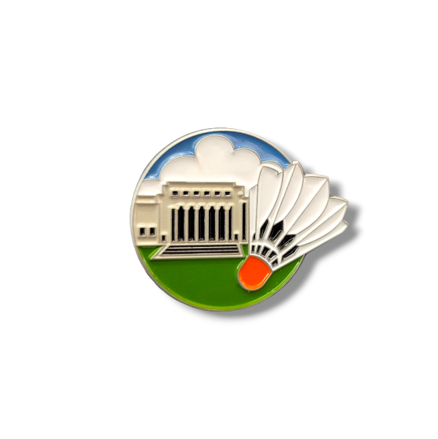 Nelson Shuttlecock Enamel Pin – Nelson-Atkins Museum Store
