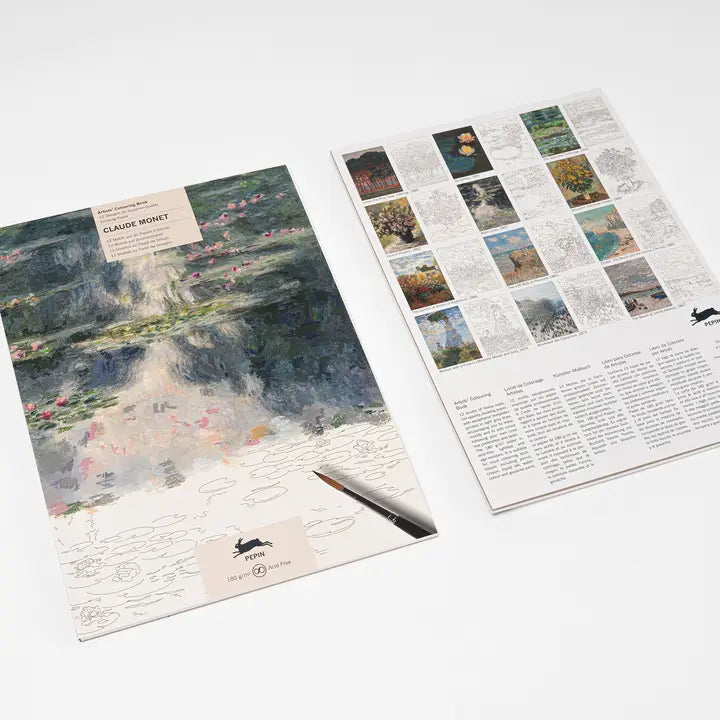 Claude Monet Artists' Colouring Book – Nelson-Atkins Museum Store