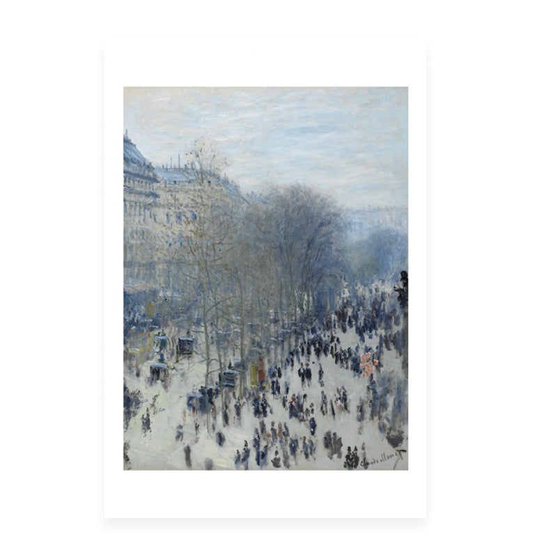 Claude Monet, Boulevard de Capucines Postcard – Nelson-Atkins Museum Store