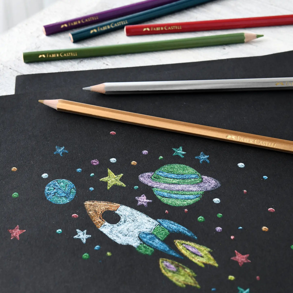 10 Count Metallic Color Pencils Set For Kids Ecopencils – Nelson-Atkins ...