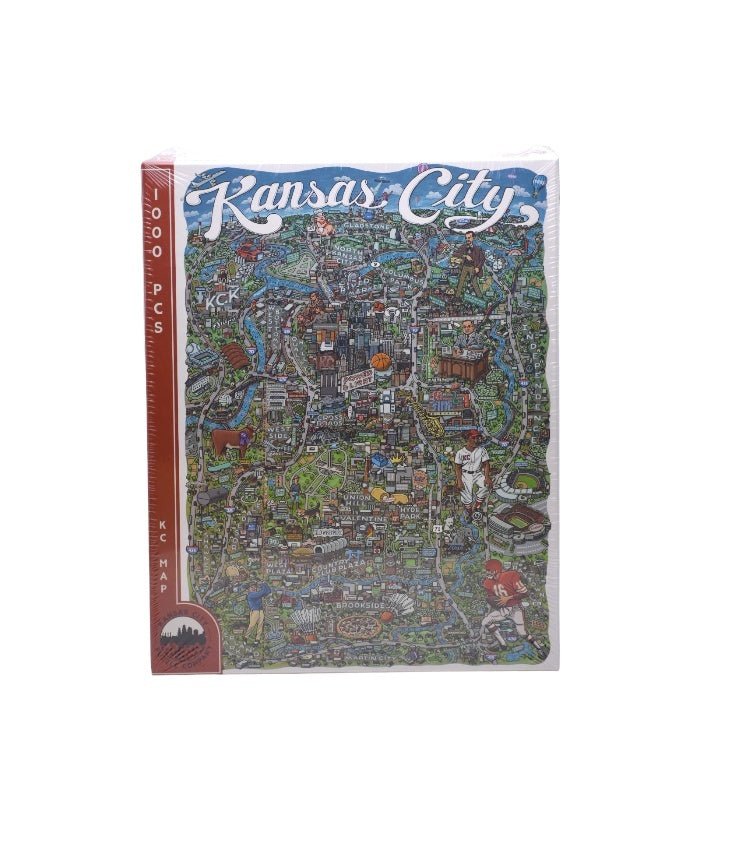 KC Map Puzzle – Nelson-Atkins Museum Store